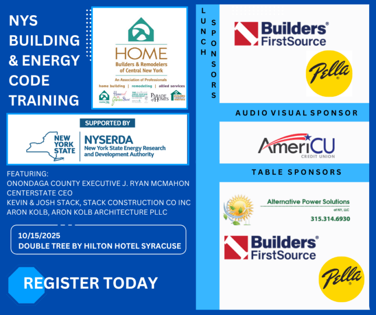 NYS Climate Act - Home Builders Association of Central New York